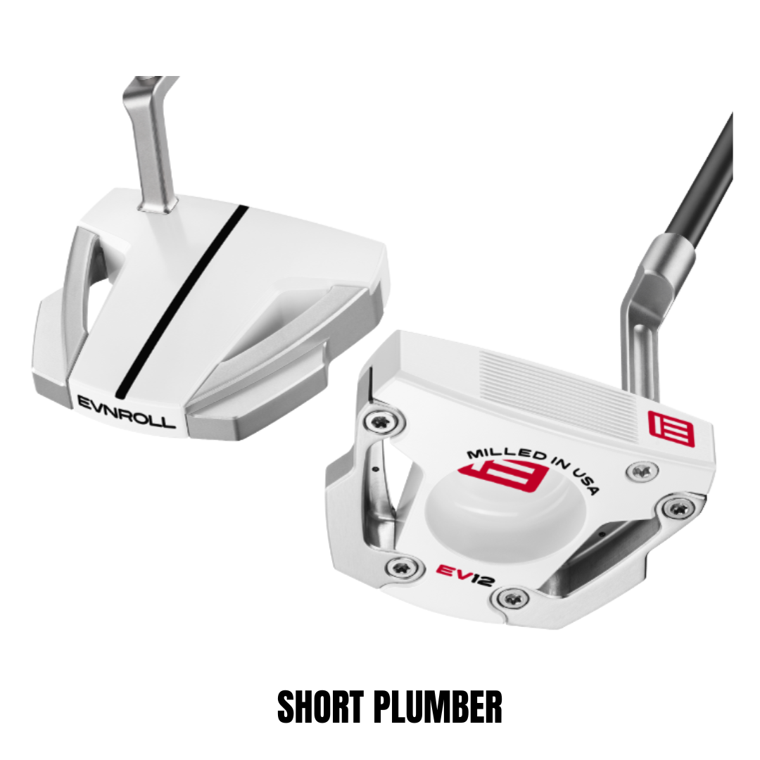 EVNROLL EV12 WHITE MALLET PUTTER (GRAVITY GRIP) – LT Golf Shop
