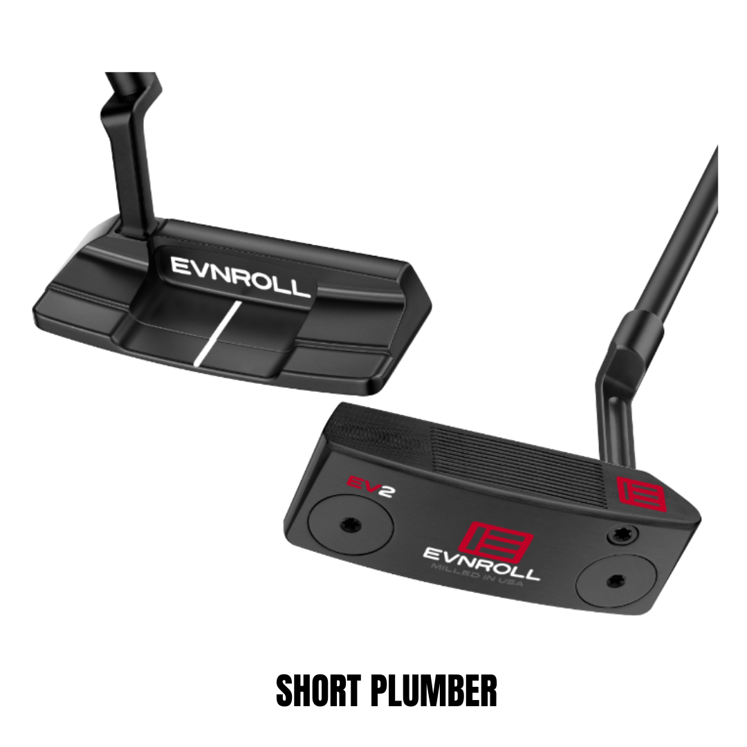 EVNROLL EV2 BLACK MIDBLADE PUTTER (TOURTAC GRIP) – LT Golf Shop