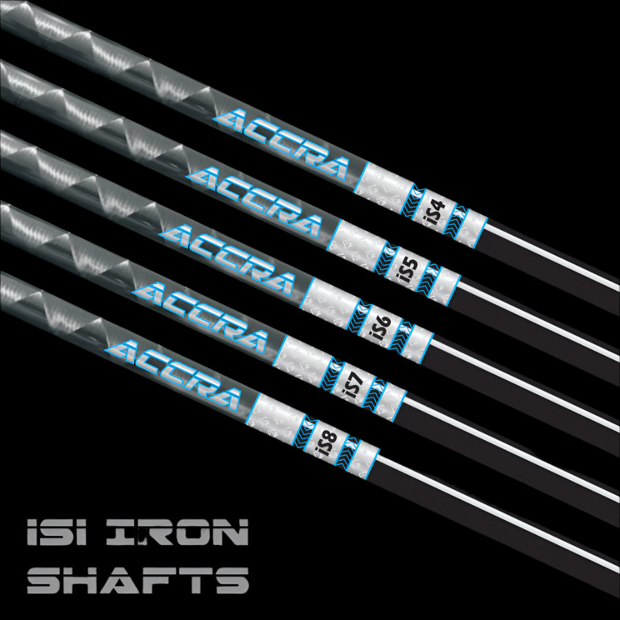 ACCRA iSERIES PARALLEL IRON SHAFTS – LT Golf Shop