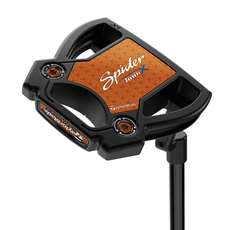 TAYLORMADE 25 SPIDER TOUR X BLACK #1 L-NECK PUTTER – LT Golf Shop