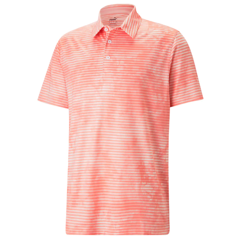 PUMA CLOUDSPUN DYE STRIPE POLO SHIRTS – LT Golf Shop